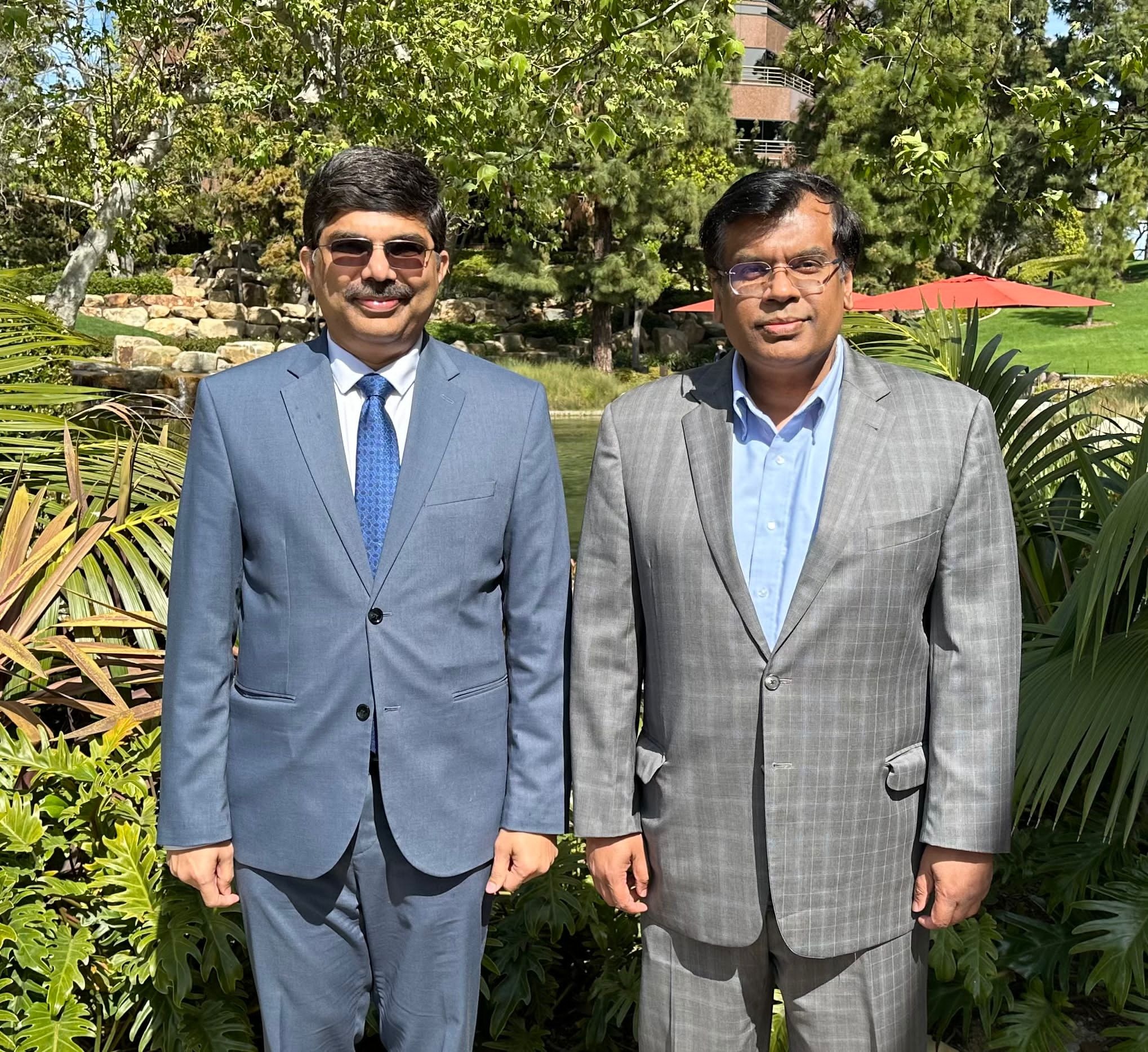 Consul General Dr. K. Srikar Reddy met with Dr. Vivek Lall, Chief ...