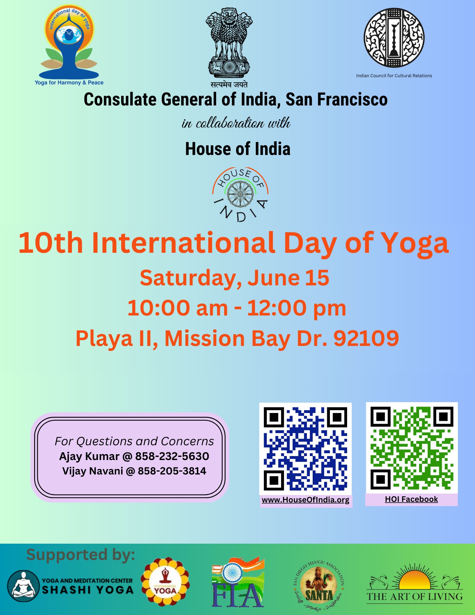 Consulate General of India, San Francisco, in collaboration with the ...
